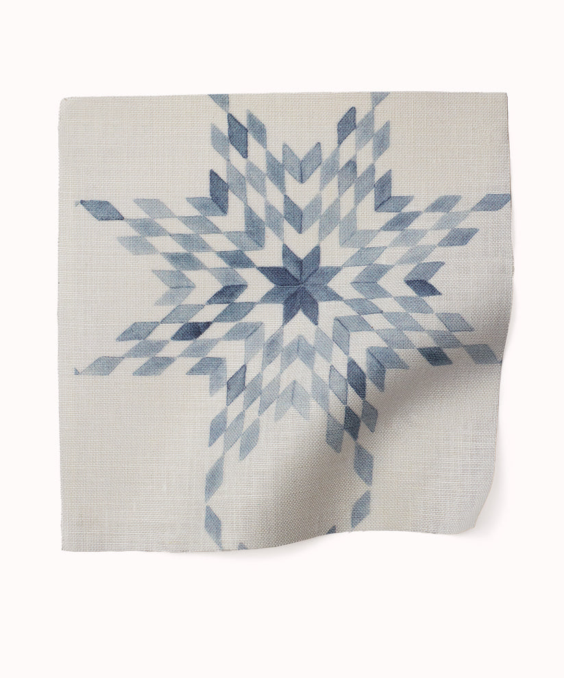 LONE STAR Fabric - Light Indigo – Alison Charli Smith